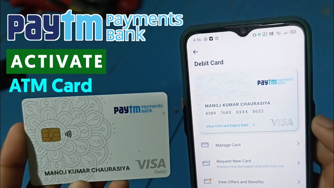How to Activate Paytm Payment Bank VISA Debit Card 🔥 - YouTube