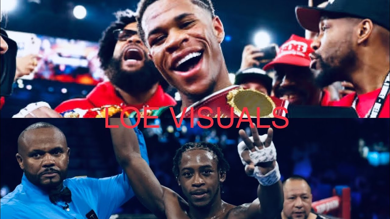 Devin Haney & Keyshawn Davis Have A War Of Words On Twitter - YouTube