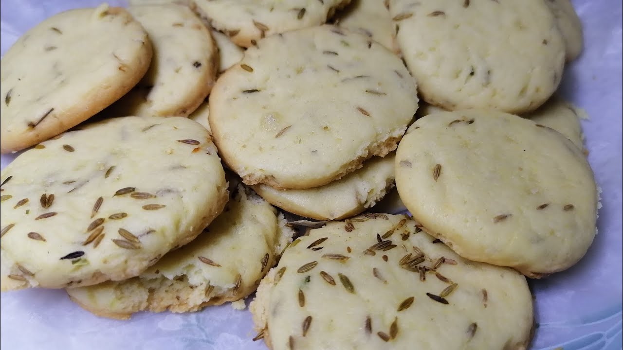 Zeera Biscuit Recipe - Without Oven 🍪 - YouTube