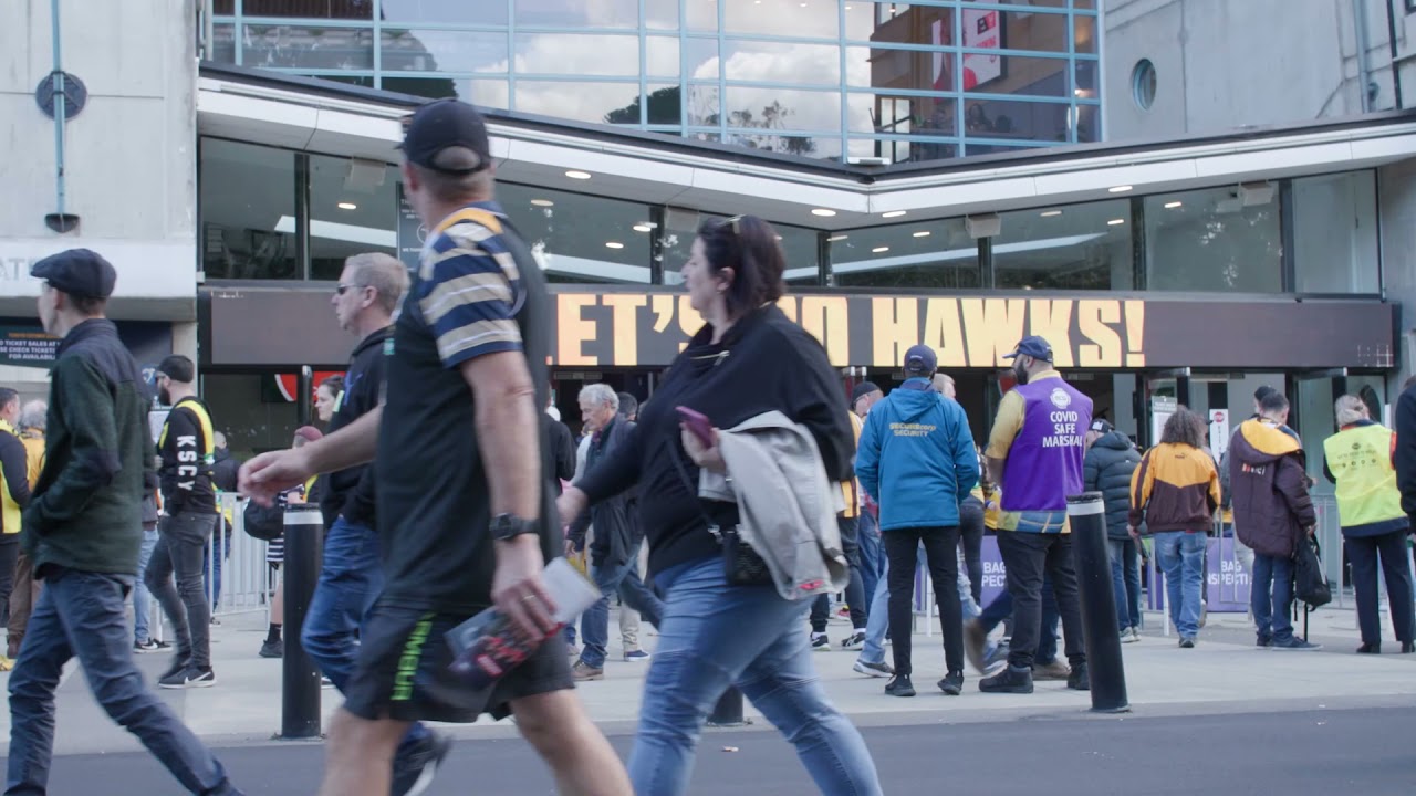 BSV brings the MCG entry gates to life - YouTube