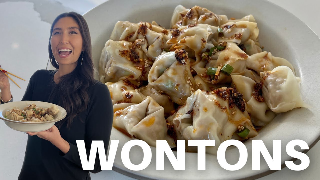 Wontons With My Family Recipe | Maxi's Kitchen - YouTube