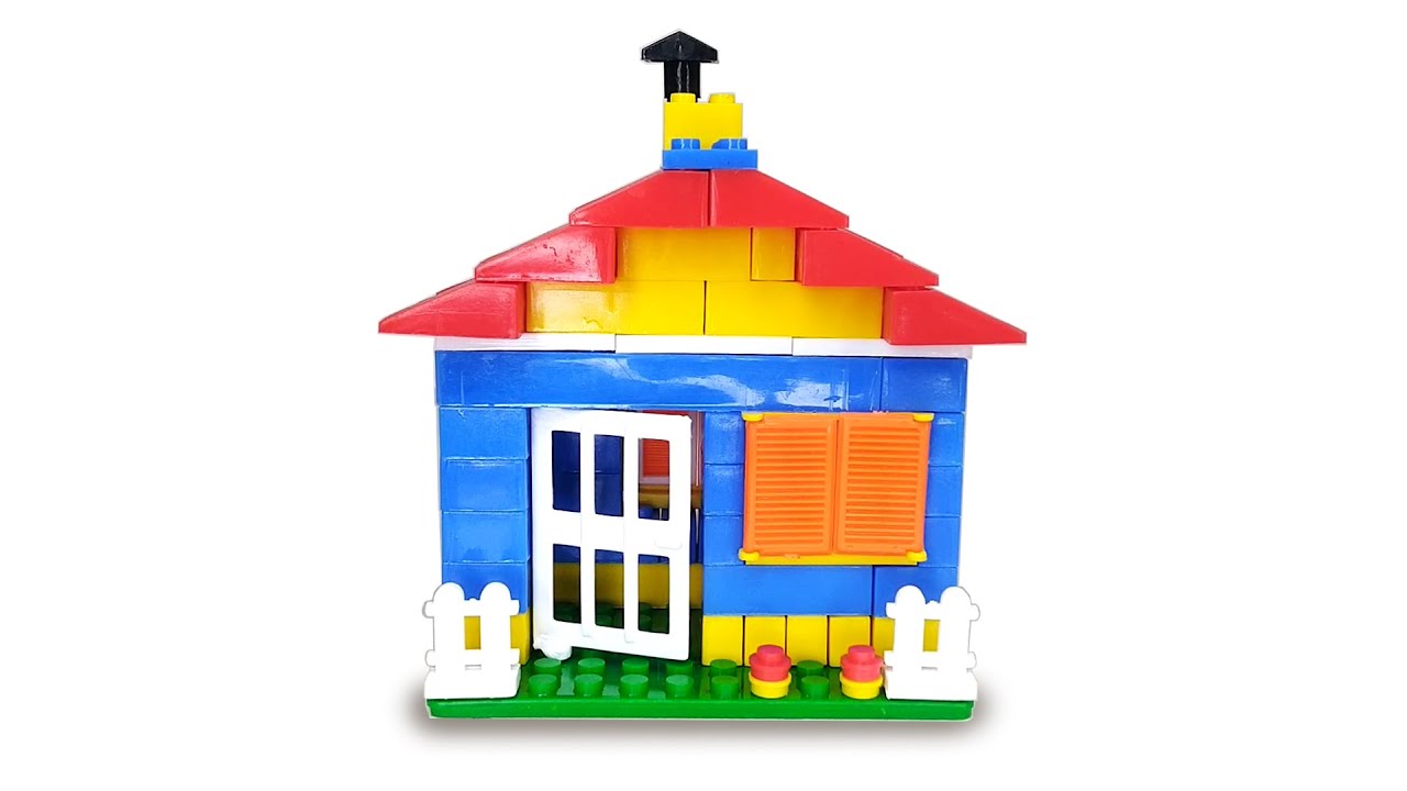 Lego Mini House || peacock Smart Block || Bricks House - YouTube