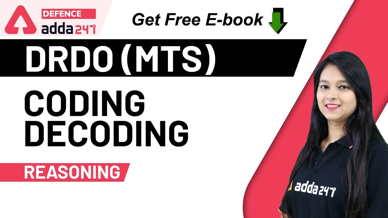 Coding Decoding Reasoning For DRDO MTS Defence Adda247 YouTube coding-decoding-reasoning-for-drdo-mts-defence-adda247-youtube