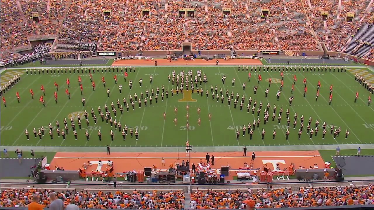 2018 University of Tennessee "Pride of the Southland" Marching Band ...