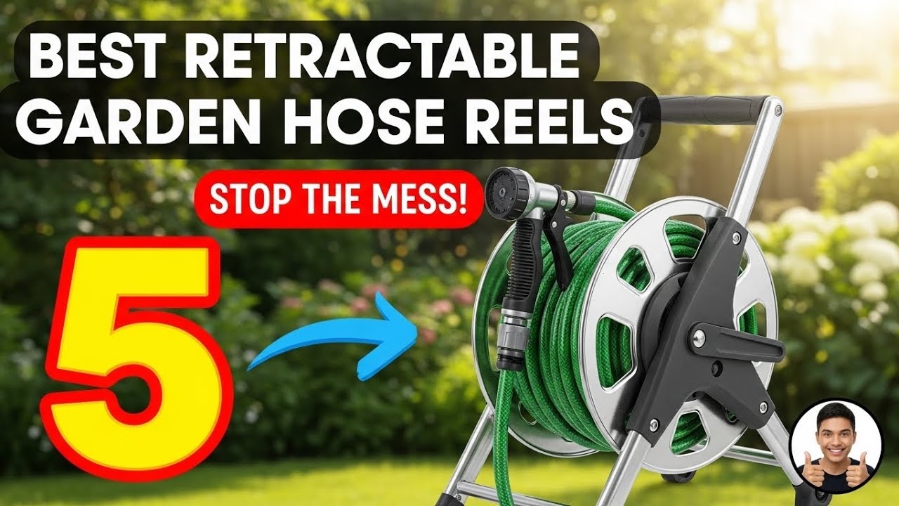 TOP 5 Best Retractable Hose Reels That Actually Last Years - YouTube