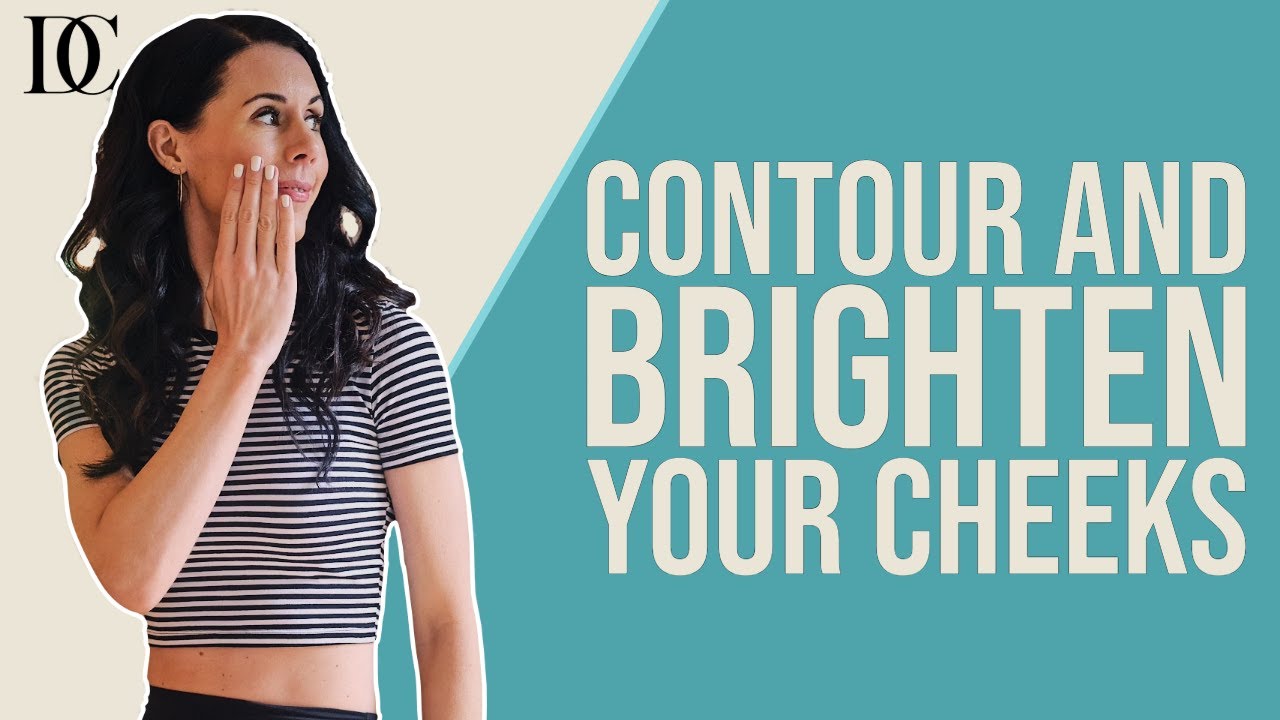 The Easiest Facial Massage To Contour And Brighten Your Cheeks - YouTube