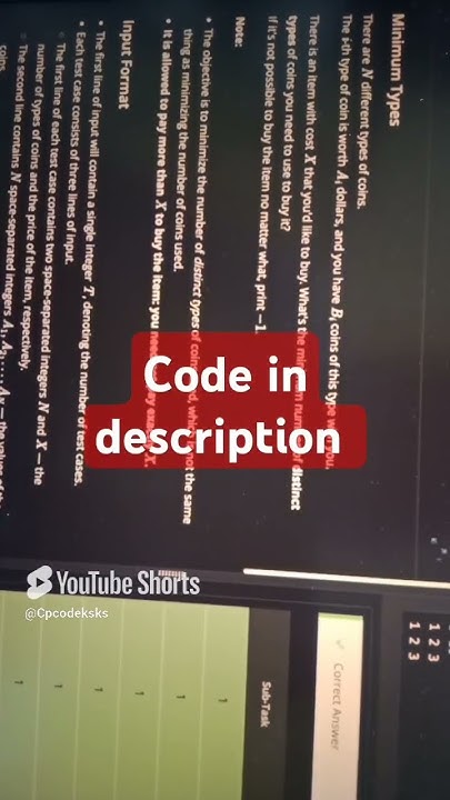 CODECHEF STARTERS 163 SOLUTIONS FREE #codechef #codingcontest #coding # ...