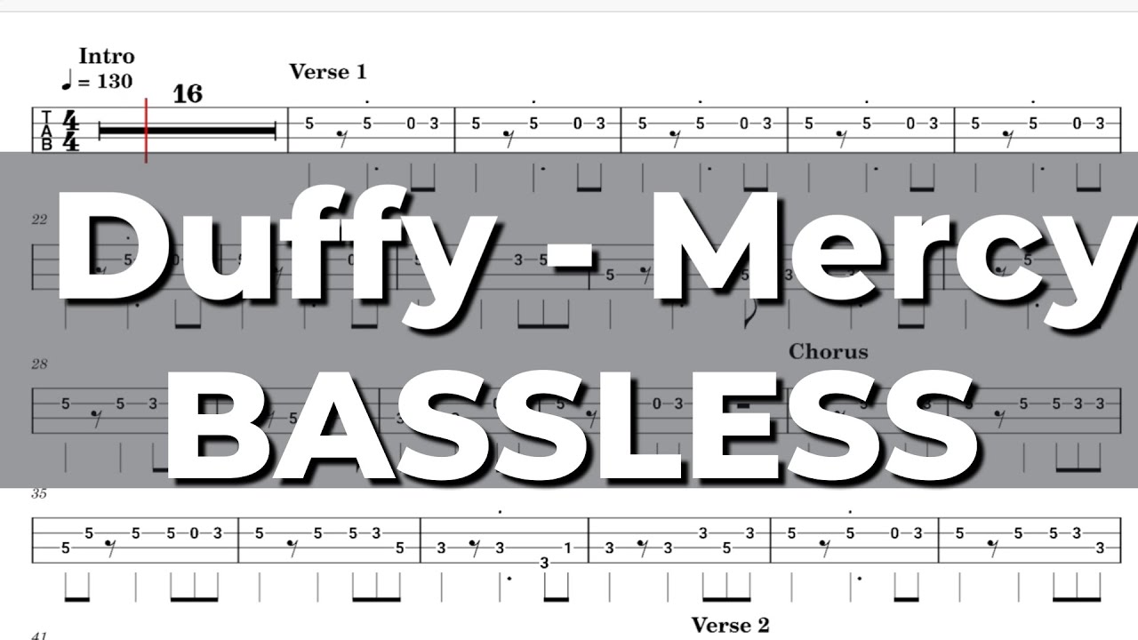 Duffy - Mercy (BASSLESS) - YouTube