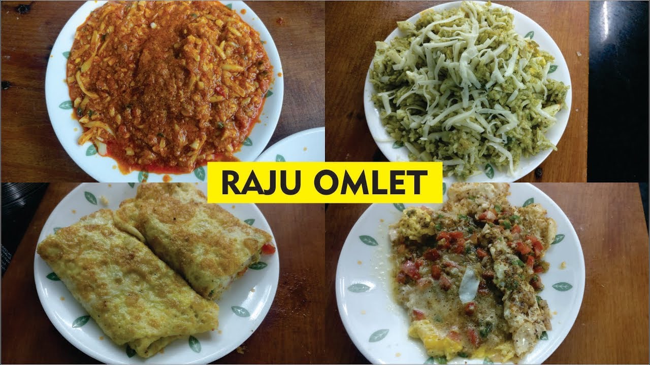 RAJU OMLET || AWESOME DISHES || GREAT PLACE - YouTube