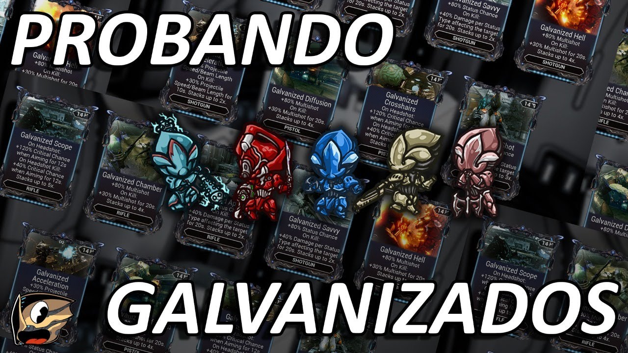 BAZA GALVANIZADA - MI PRIMERA BUILD / WARFRAME - YouTube