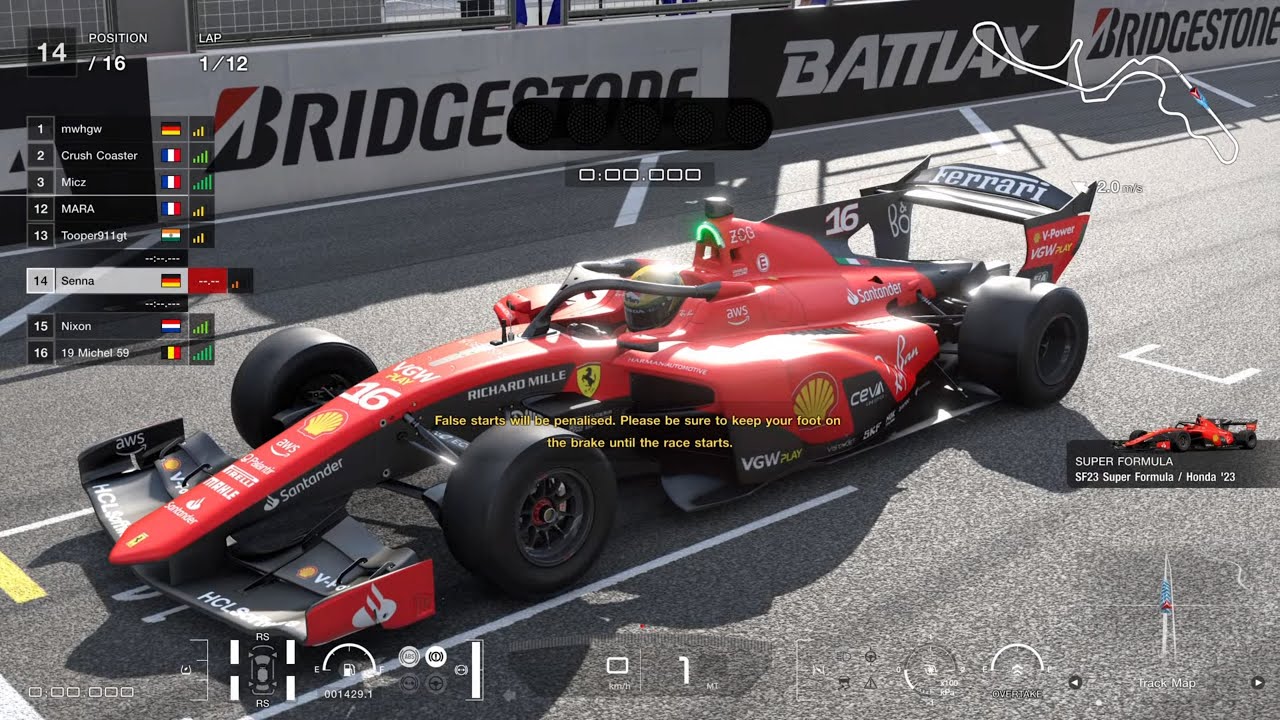 GRAN TURISMO 7 | SUZUKA | DALLARA SF23 SUPER FORMULA / HONDA - YouTube