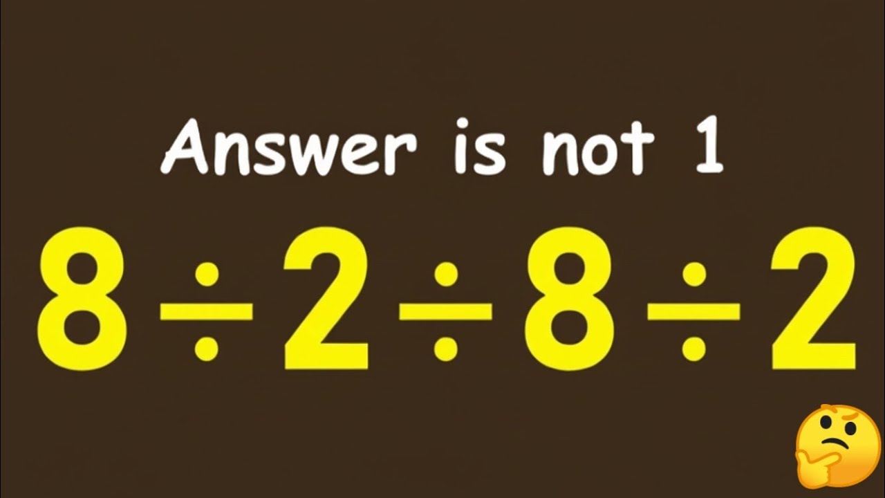 ⚡ “Most People Get This Math Problem Wrong — Do You Know the Answer?”# ...