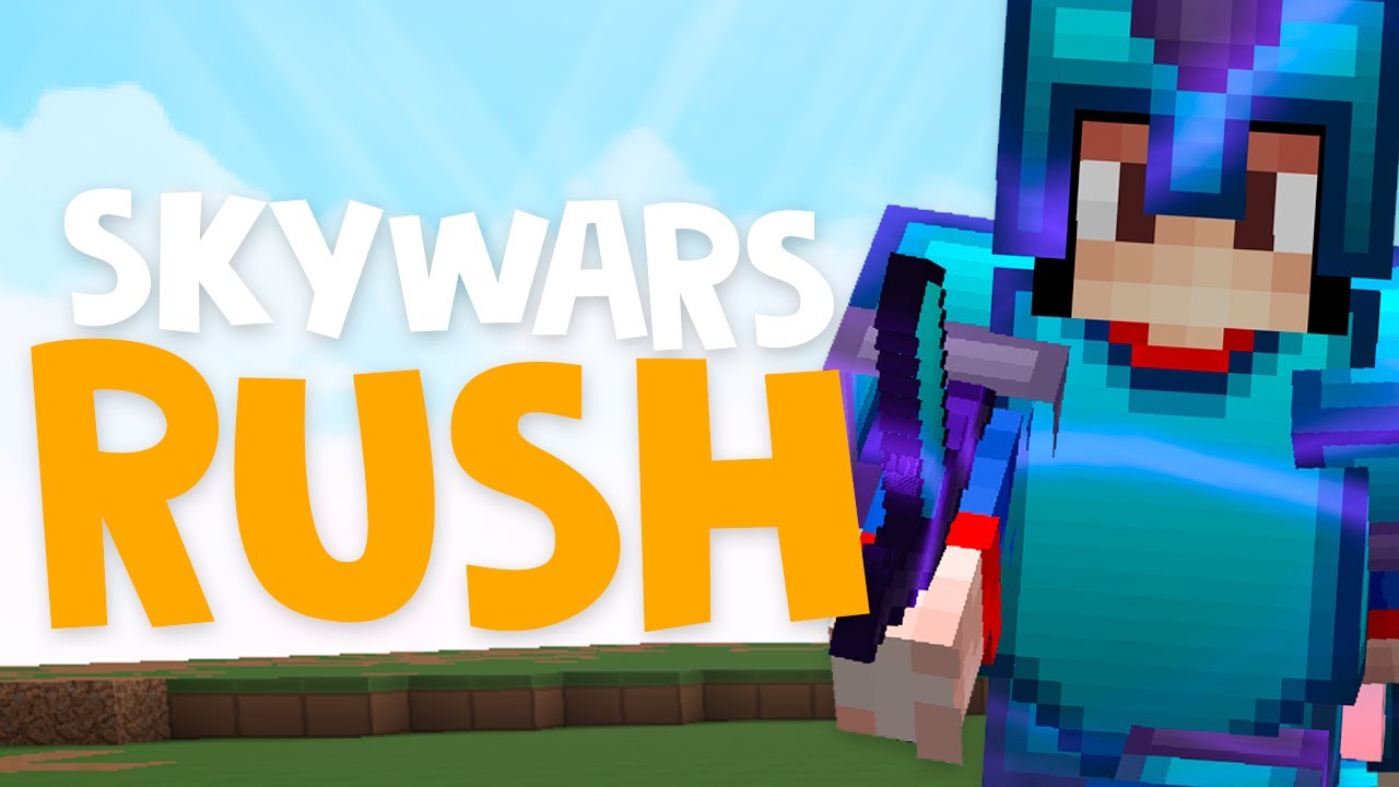 SKYWARS RUSH EN MINECRAFT NO PREMIUM!! - YouTube