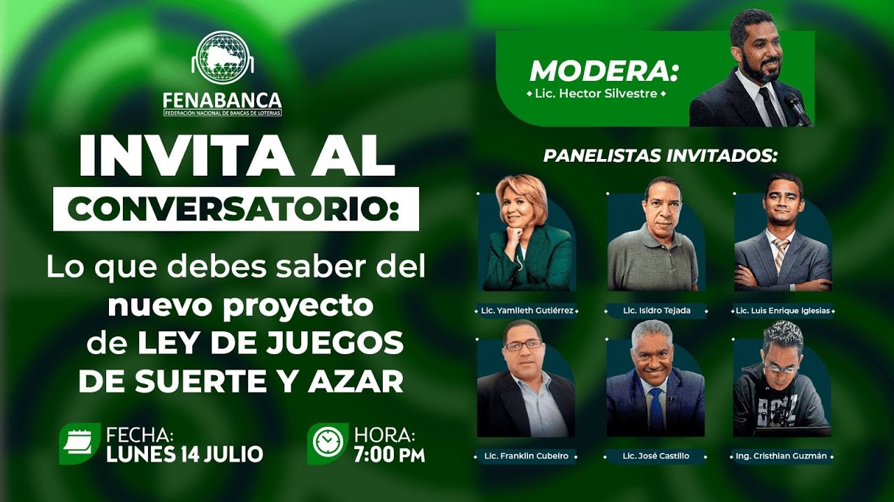 Conversatorio: Lo que debes saber del nuevo proyecto de ley de Juegos ...