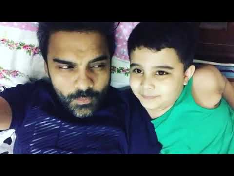 Habib wahid  with his son aleem wahid