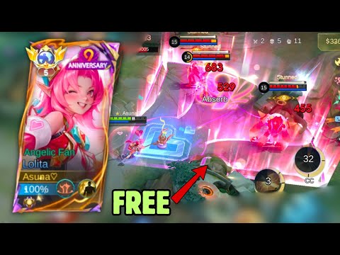 Finally!! New Lolita 9 Anniversary Skin Gameplay IS HERE!! Mobile Legends