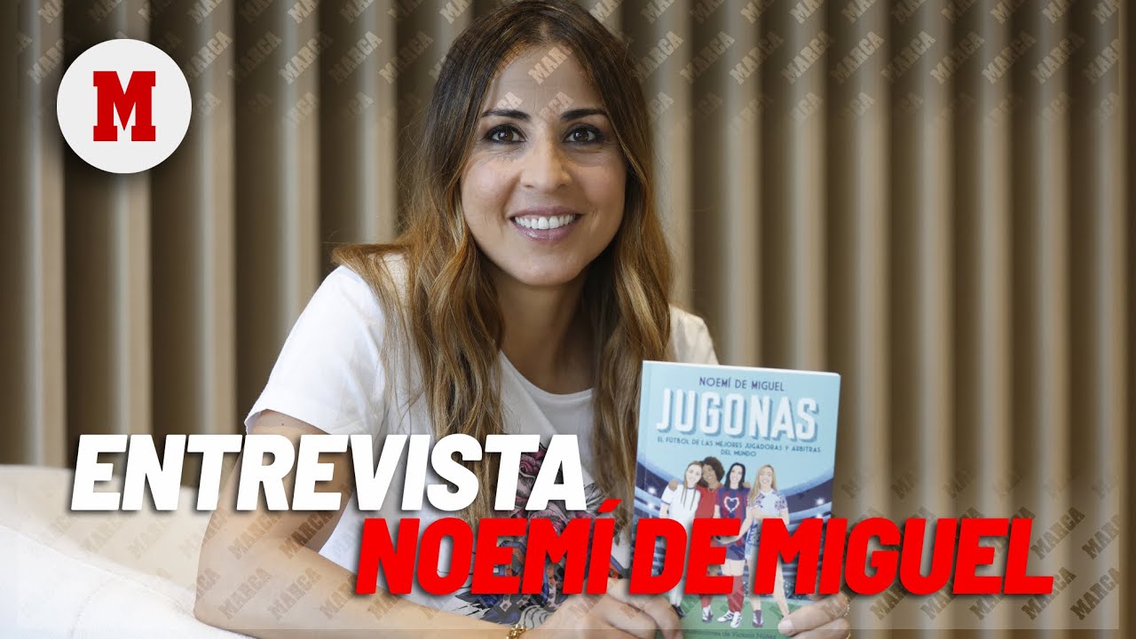 Noemí de Miguel presenta 'Jugonas' en Tiramillas I MARCA - YouTube