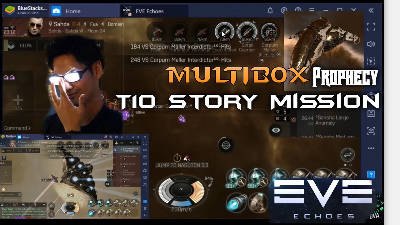 Eve Echoes: Prophecy Multiboxing Begins | Preparing For Story Mission ...