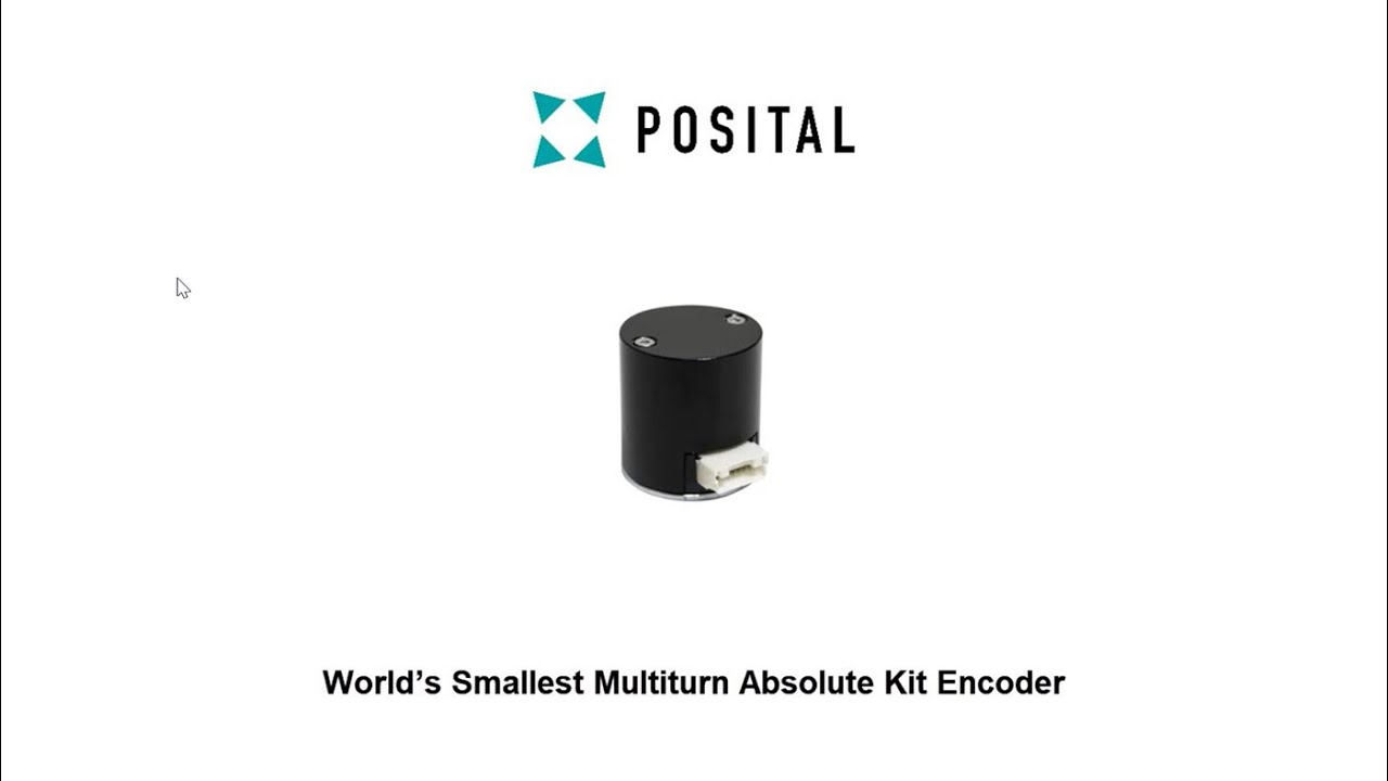 How to Install Your POSITAL 22mm Multiturn Absolute Kit Encoder - YouTube