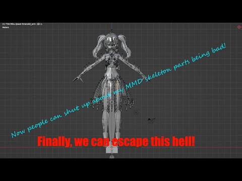 MMD Skeleton Setup Tutorial for Modding! (Both Genshin Impact and Smash ...