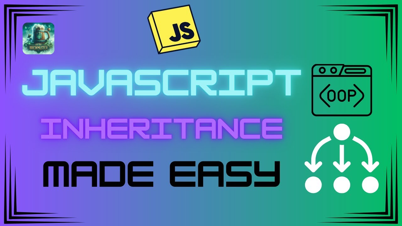 Understanding Object Oriented Programming - Inheritance with JavaScript - YouTube