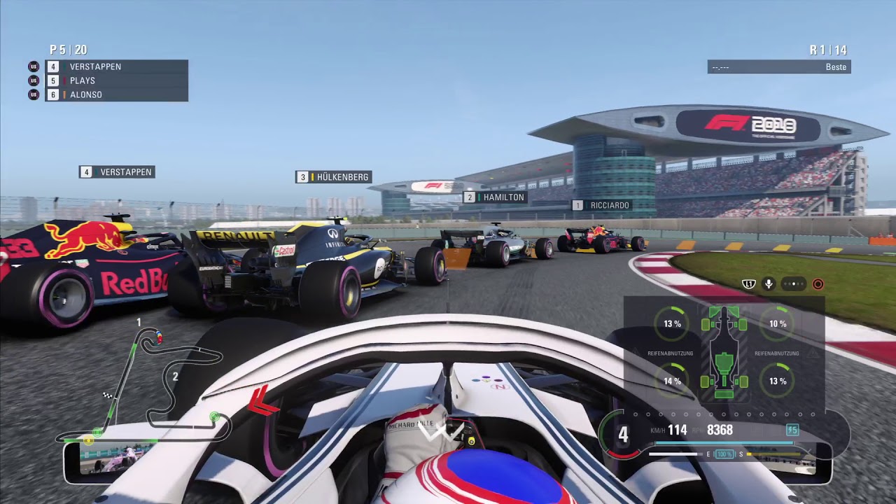 F1 2018 Career Longplay #155 | Chinese Grand Prix 🇨🇳 - Race - YouTube