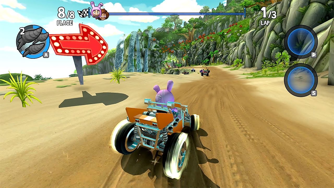 🏁RACING BBR PC | EP07 - Beach Buggy Racing 2: Island Adventure - YouTube