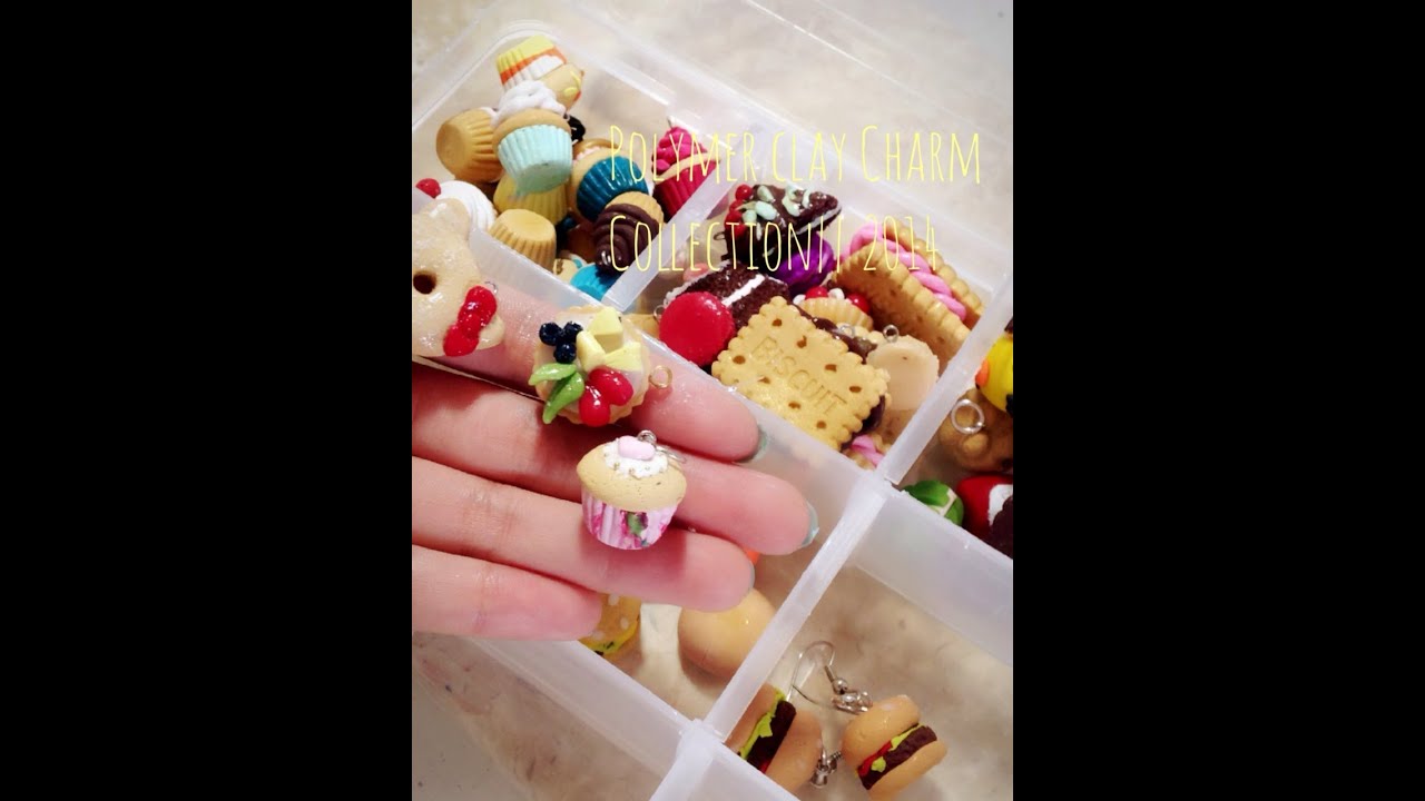 Polymer Clay Charm Collection ||2014 - YouTube