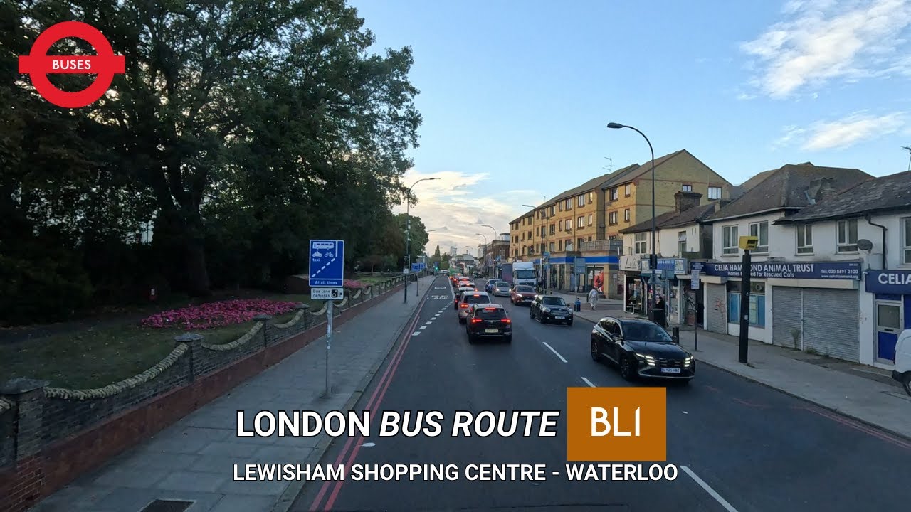 The Bakerloo line extension on wheels | London Bus Route BL1: Lewisham ...