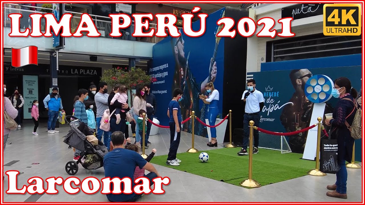LARCOMAR 2021 y Parque Salazar | Recorrido Completo | Miraflores | LIMA ...