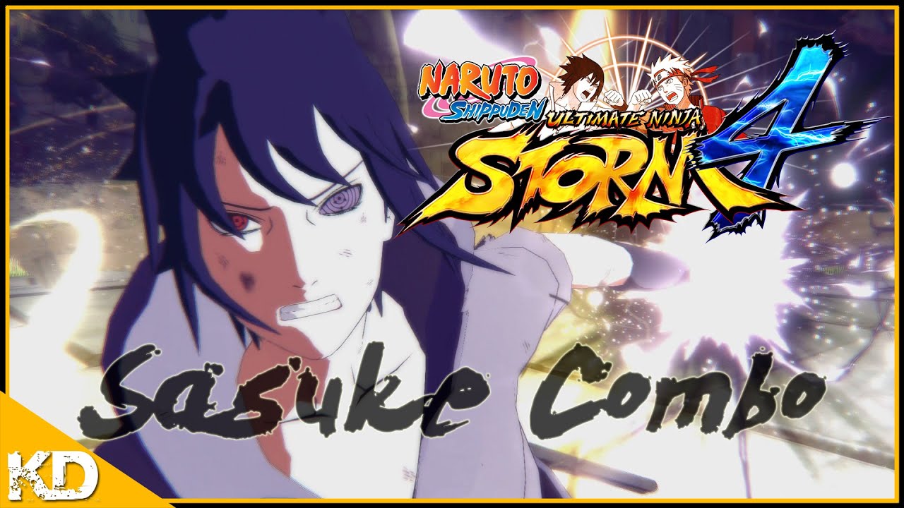 Naruto Ultimate Ninja Storm 4 - Sasuke Rinne Sharingan Combo - YouTube