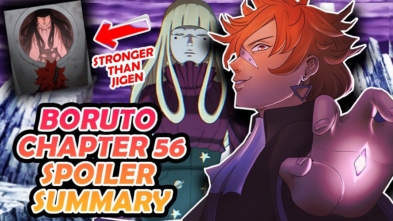 CODE'S TRUE POWER, CYBORG STRONGER THAN JIGEN!: BORUTO CHAPTER 56 ...