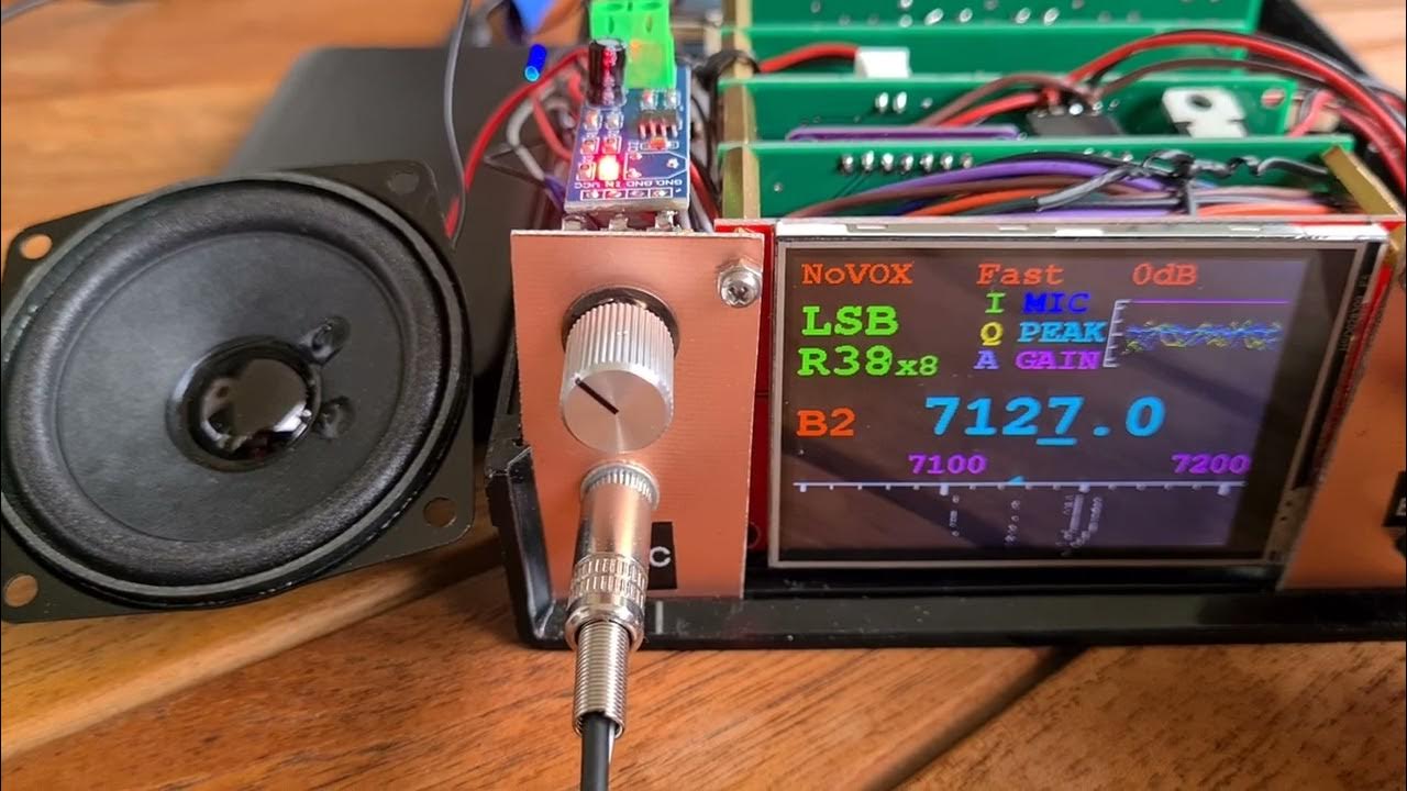 uSDR-Pico: Homemade SDR-Transceiver with Raspberry Pi Pico - YouTube