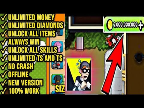 Robbery Bob MOD APK Unlock ALL Level #robberybob #robberybob2 - YouTube