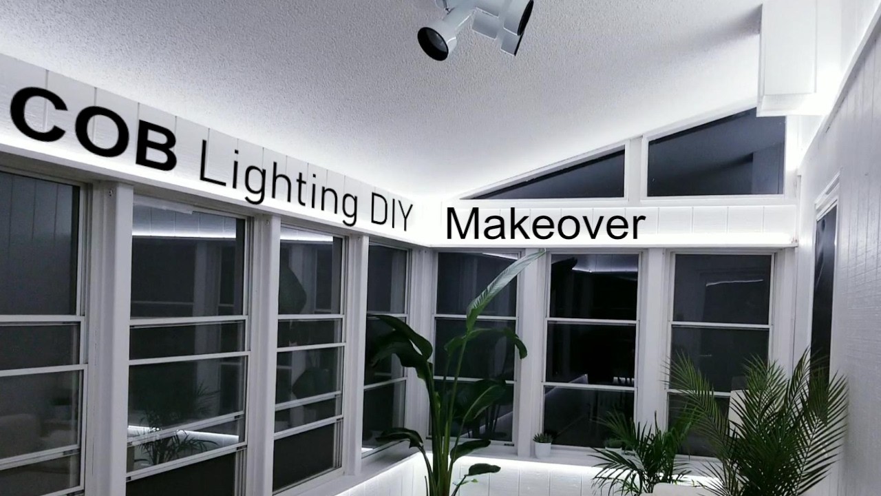 COB LED DIY Makeover: Main Lighting with High CRI Cob Strips. Budget ...