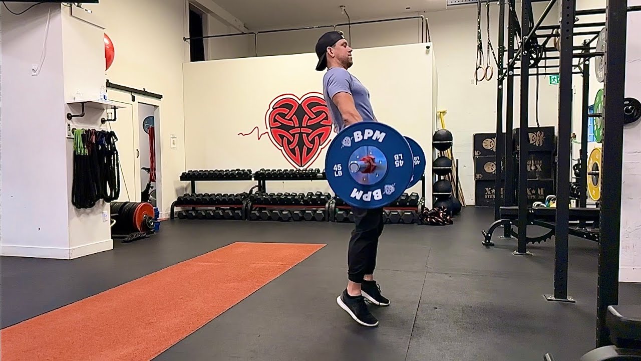 How to Perform a Barbell Clean - YouTube