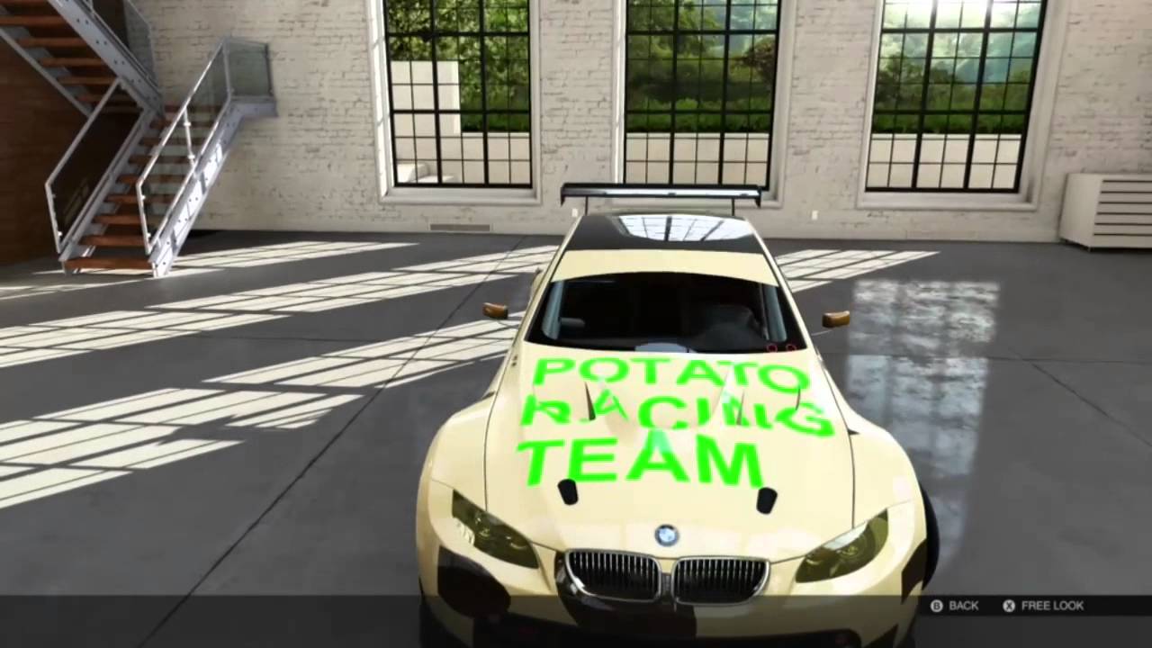 Potato racing team concept livery - YouTube