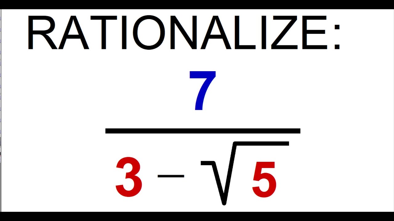 binomial radical expressions , rationalize , multiply - YouTube