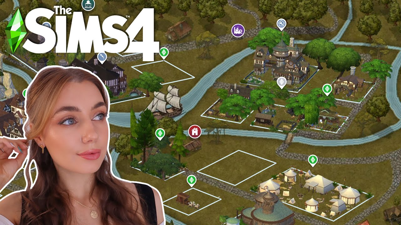 Exploring My Fantasy Save File Part 1 │ No CC │ Sims 4 - YouTube