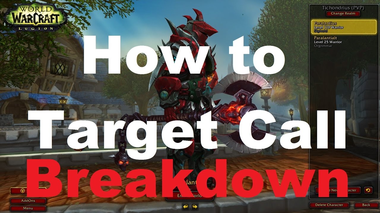 Target calling breakdown - YouTube