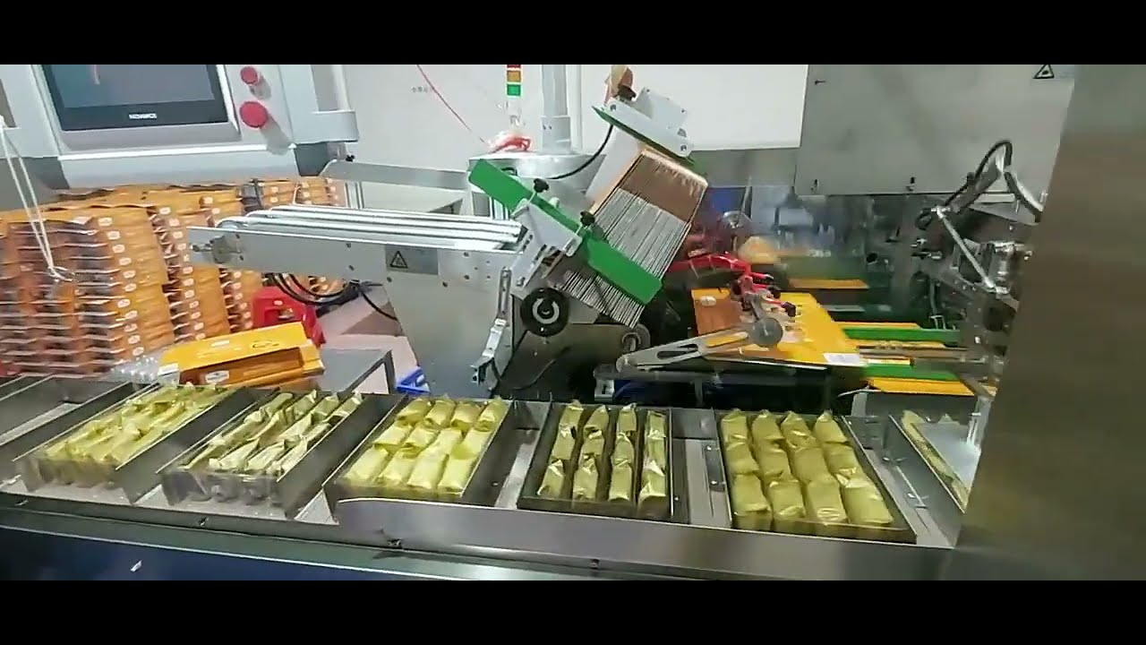Carton Case packing machine; Automatic box packing and sealing video ...