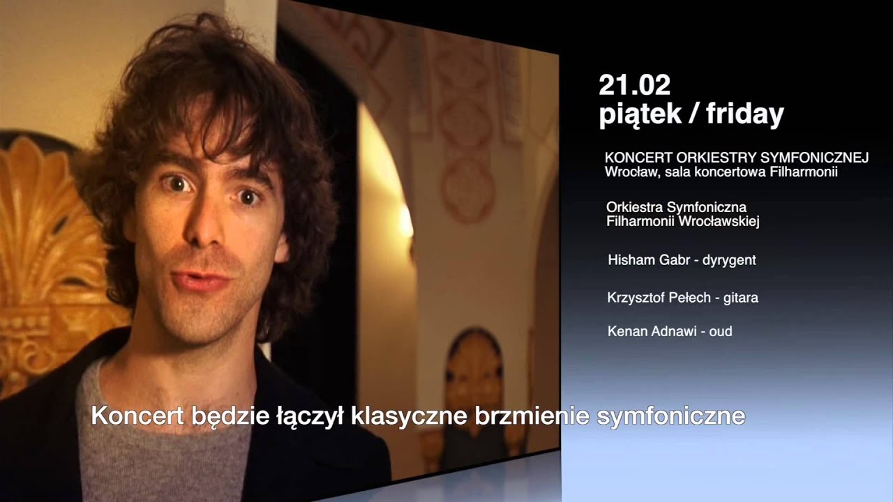 Benjamin Shwartz zapowiada piątkowy koncert - YouTube
