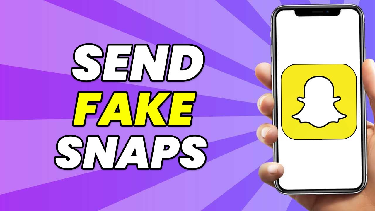 How To Send Fake Snaps On Snapchat Without A Filter | Tutorial (2023 ...