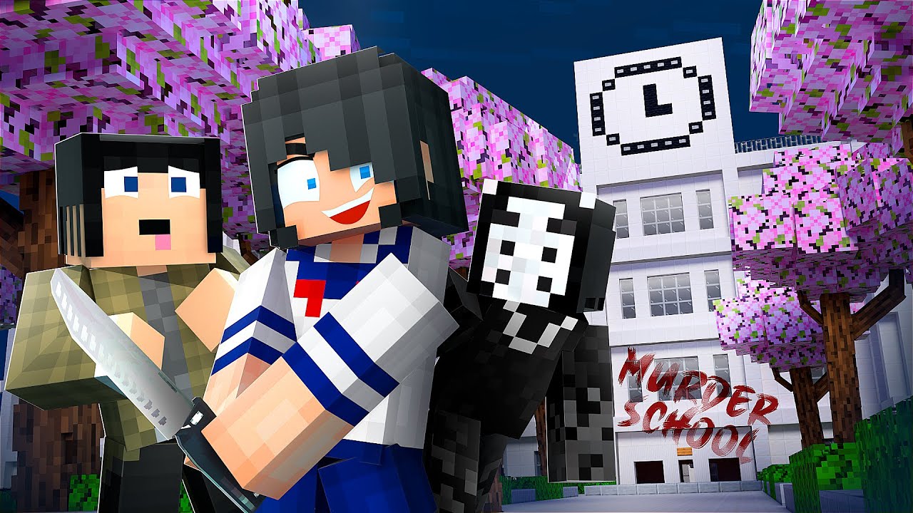 Minecraft Yandere High School Wallpaper Classrooms | Yandere Simulator