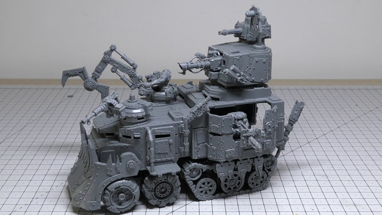 ORKS - Battlewagon - Review (WH40K) - YouTube
