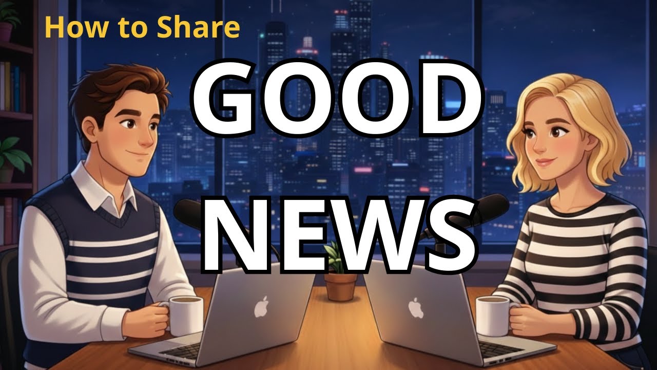 How to Share Good News in English Like a Native | Real Life ...