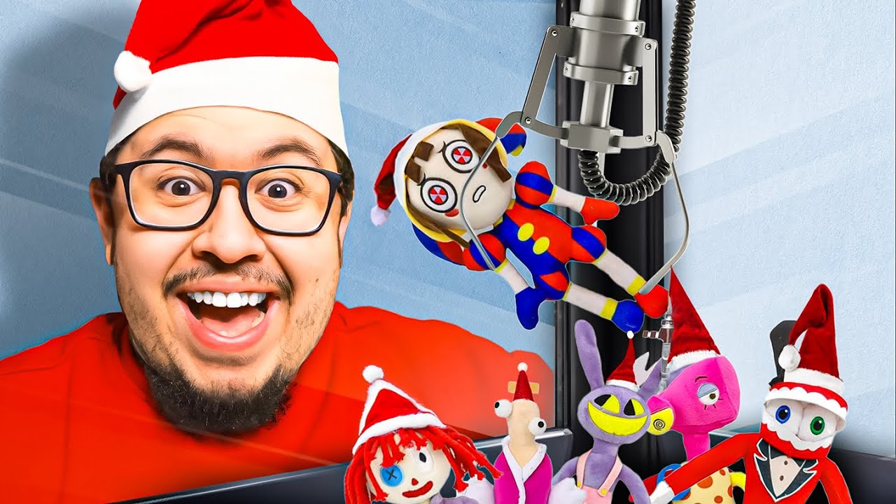 Christmas Amazing Digital Circus Claw Machine - YouTube