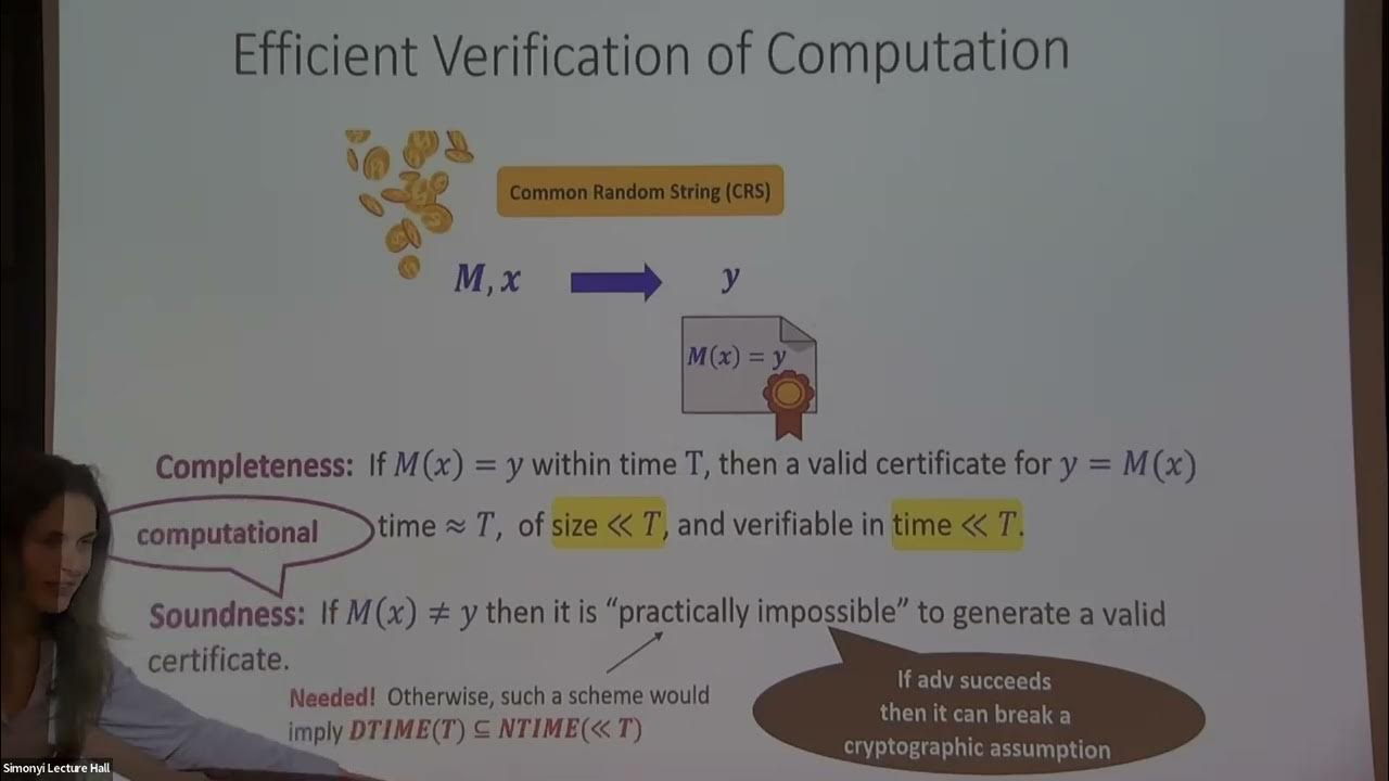 Efficient Verification of Computation on Untrusted Platforms - Yael Kalai - YouTube