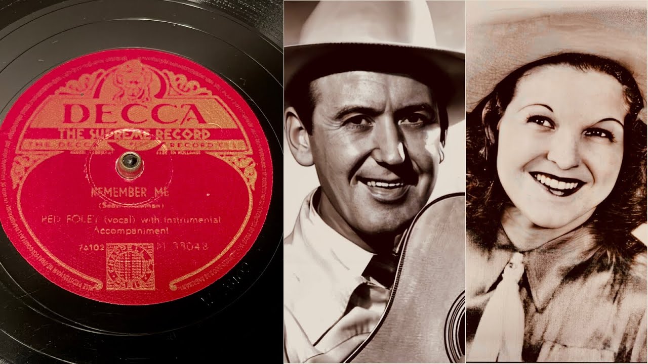 Red Foley & Judy Martin - Remember Me - 78 rpm - Decca M33043 - 1950 ...