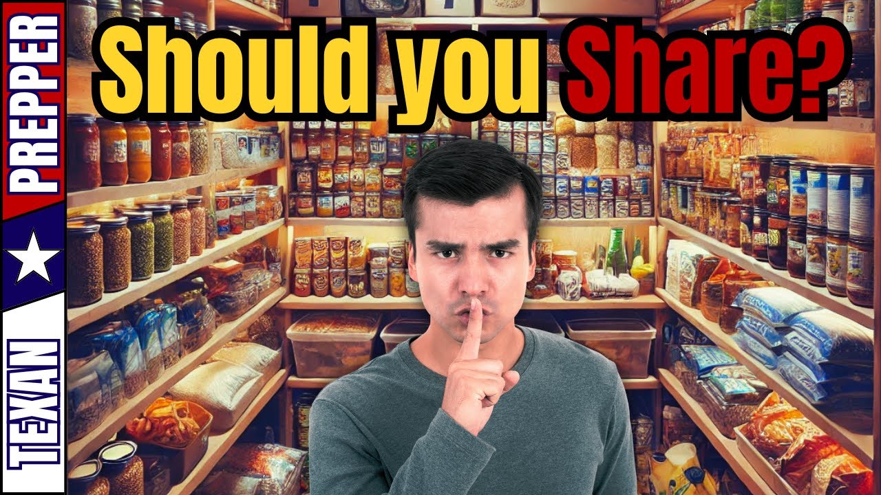 Is It OK to Tell People You're a Prepper? - YouTube